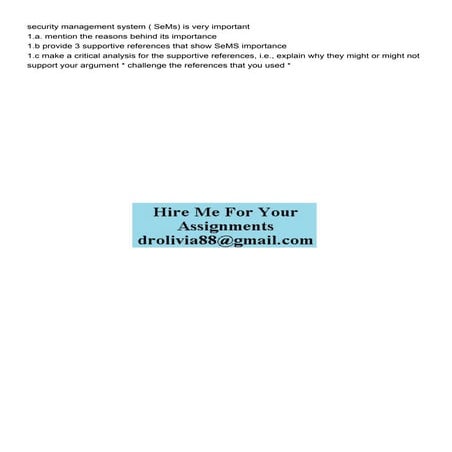 security management system SeMs is very important 1a m.pdf