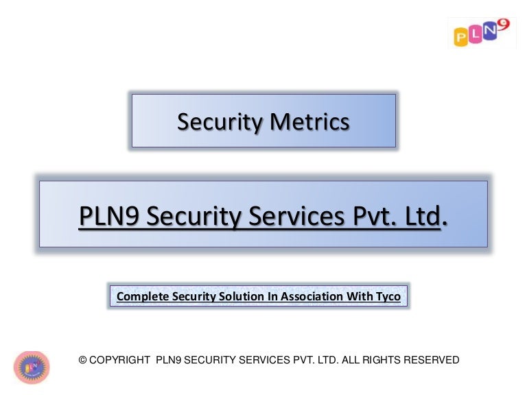 Security Metrics