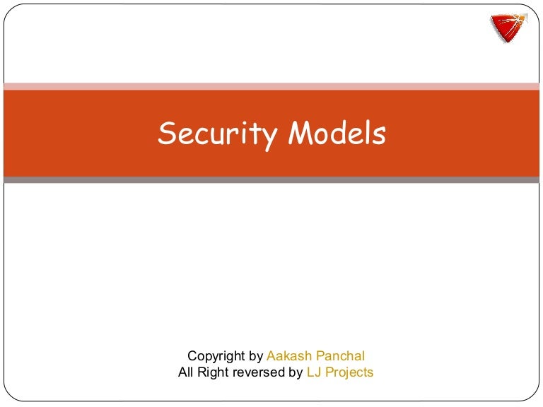 Security Models