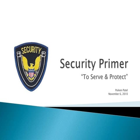 Security Primer | PPT