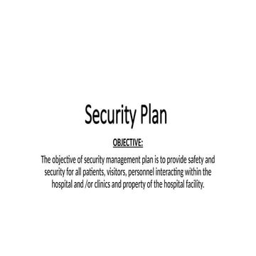 Security Responsibilities in all health care pptx | PPTX