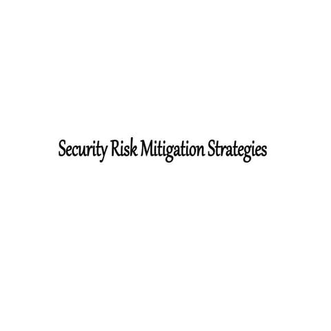 Security Risk Mitigation strategies.pptx