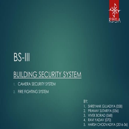 Security system | PDF