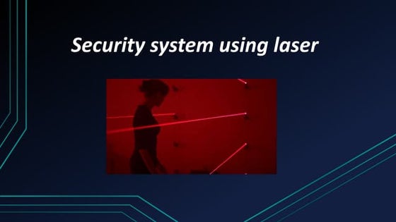Laser security system | PPT
