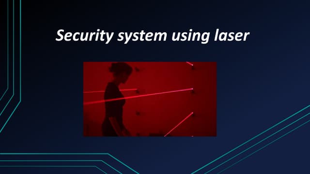 Laser Security System | PPTX