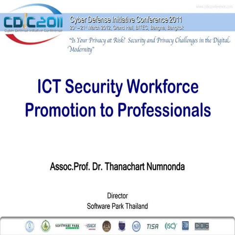 ICT Security Workforce Promotion to Professionals | PDF | IT and Internet Support | Internet