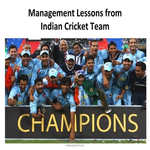 281 & beyond -- VVS Laxman | PPTX