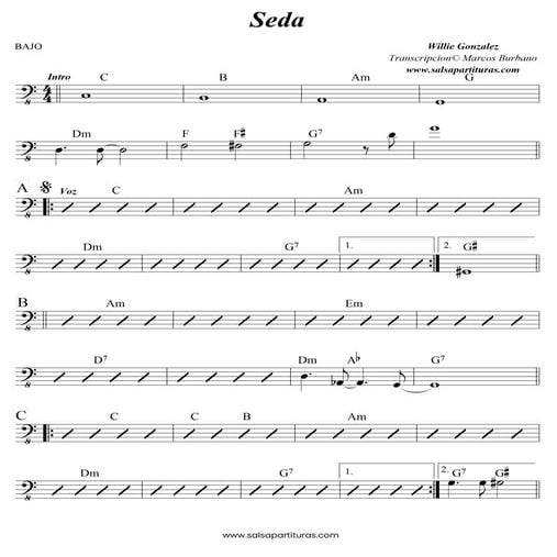 SEDA - WILLIE GONZALES - SALSA PARTITURAS.pdf