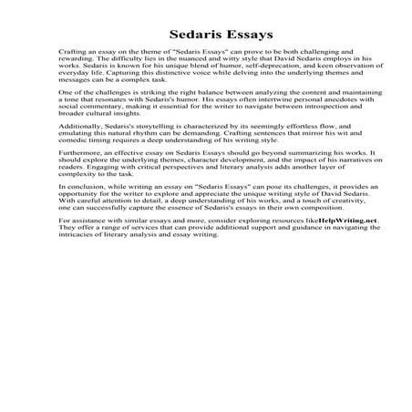 The Best Essays | PDF