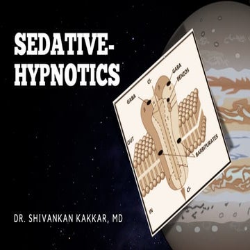Understanding Sedative-Hypnotics: Pharmacology, Mechanisms, and ...
