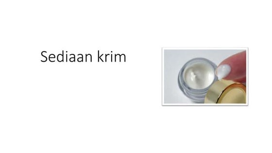 Sediaan krim | DOC