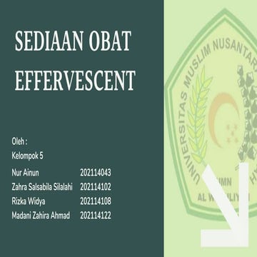 SEDIAAN OBAT EFFERVESCENT (1).pptx