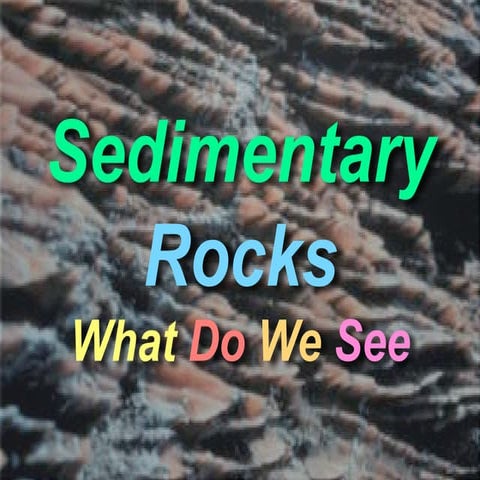 Sedimentary rock’s geology ppt science ppt | PDF