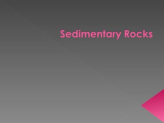 Sedimentary rock | PPT