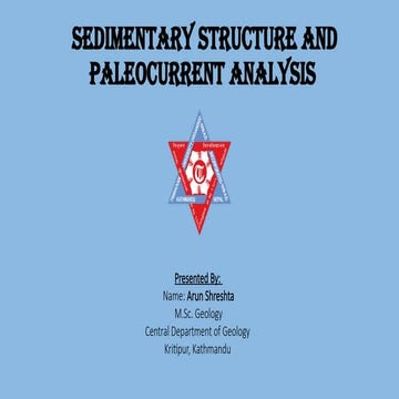 Sedimentary structure and Paleocurrent Analysis | PPTX