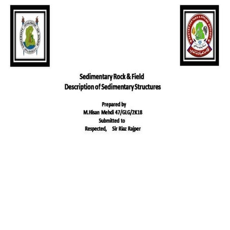 Sedimentary Rocks & Field Description of Sedimentary Rocks | PPT