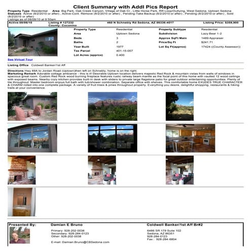 Sedona weekly transaction report | PDF