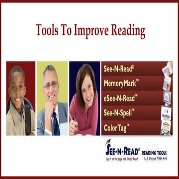 Tools To Improve Reading | PPT