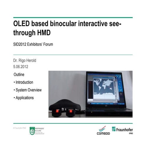 See through hmd | PDF