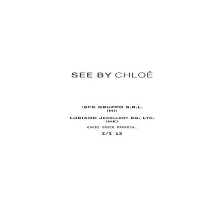 See by chloe | PDF