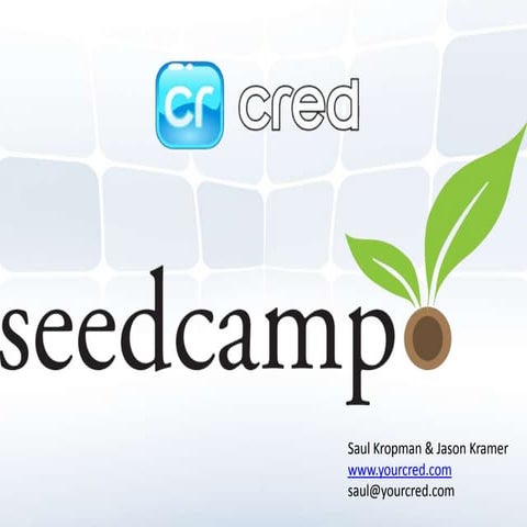 Seedcamp V1 | PPTX