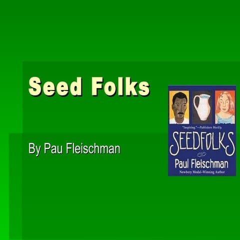 Seedfolks Kim Quotes Unit 4: Lesson 5 | Young Audiences Arts For
