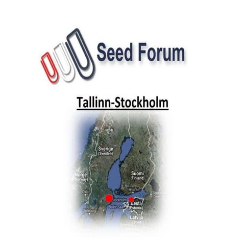 Seed forum keynote swe spring 2013 | PPTX