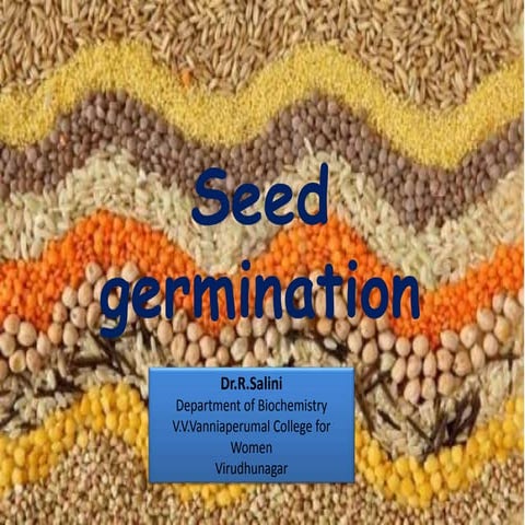 Seed germination | PPTX