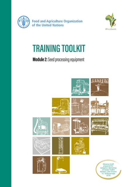 Steps involve in Seed processing | PPTX