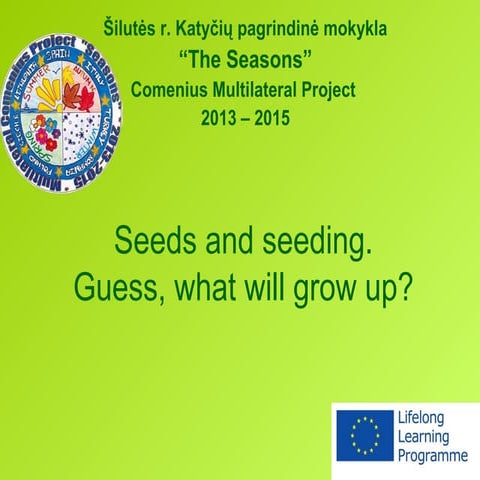 Seeds and seeding | PPT