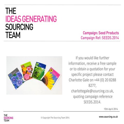 Seeds Presentation | PPT