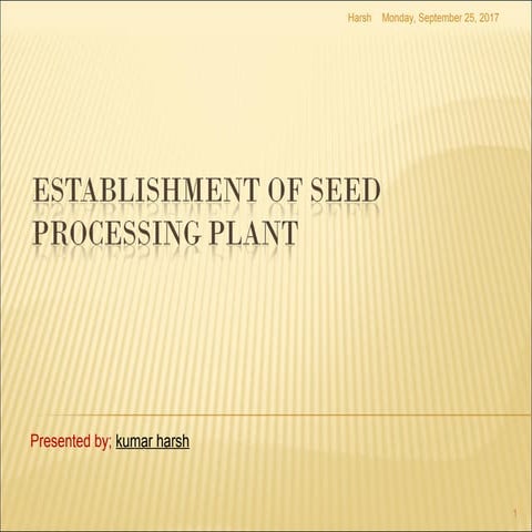 Seed tech. | PPT