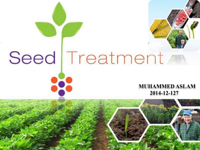 Seed treatment techniques | PPTX