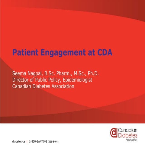 Seema patient input workshop cda | PDF