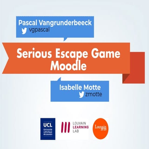 Serious Escape Game Moodle | PDF | Games and Puzzles | Hobbies & Interests