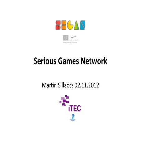 Serious Games Network | PDF