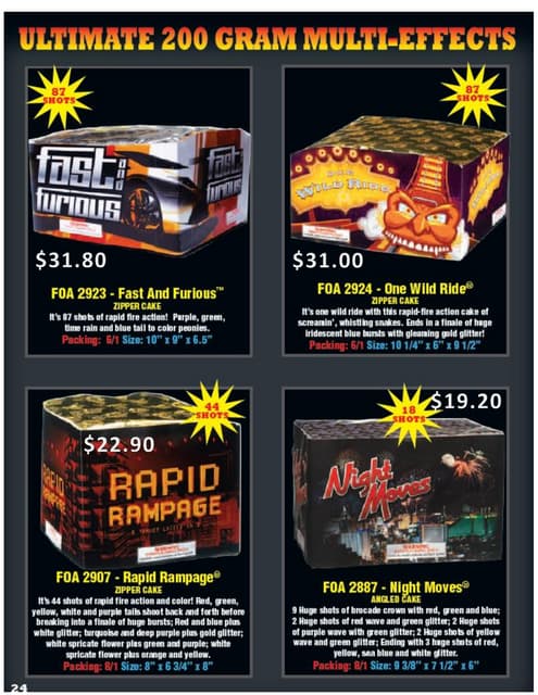 Segment 016 of fireworks catalog | PDF