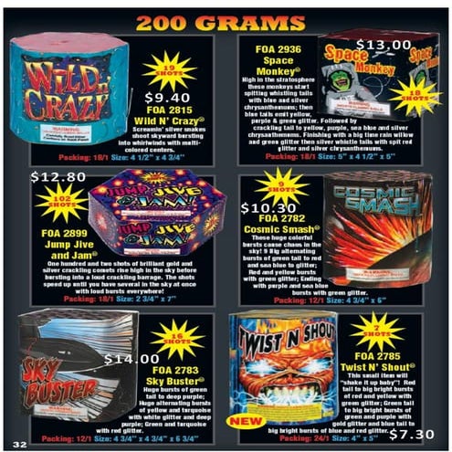 Segment 013 of fireworks catalog | PDF