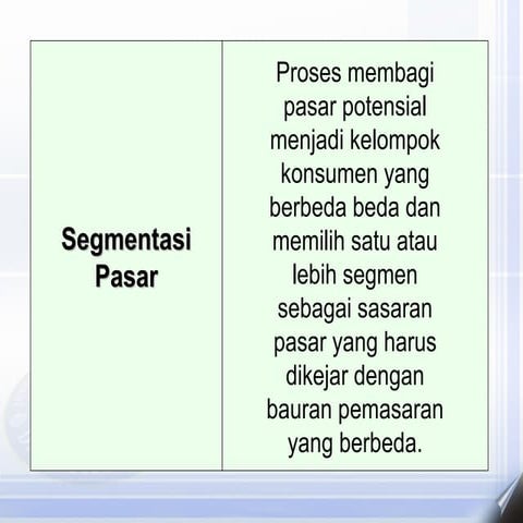 Segmentasi Pasar Segmentation Marketingg | PPT