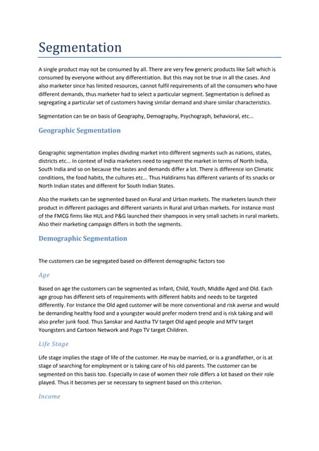 Haldirams Case Study | PPTX