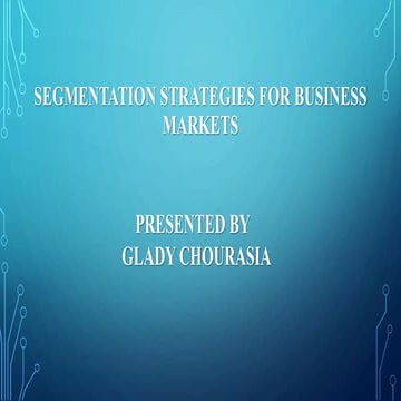 Segmentation approach | PPT