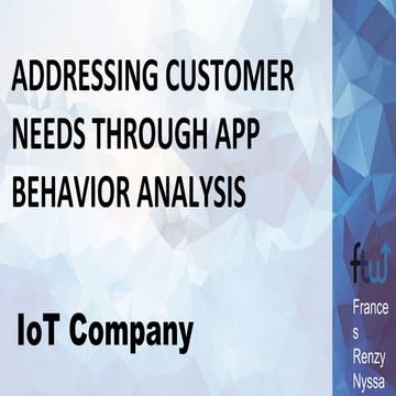 Segmentation of app users | PDF