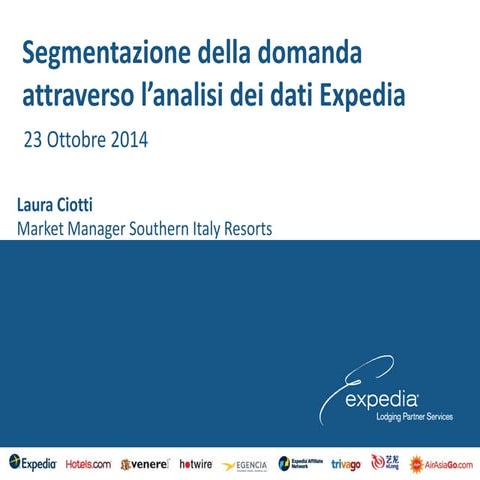 Segmentazione della domanda attraverso l’analisi dei dati - Laura ...