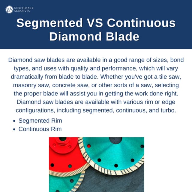 Segmented VS Continuous Diamond Blade | PDF
