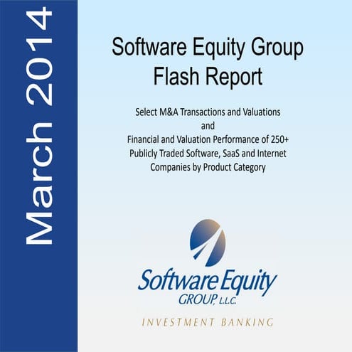 SEG March Flash Report | PDF