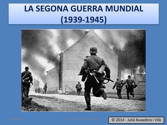 La primera i segona guerra mundial i les | PPT