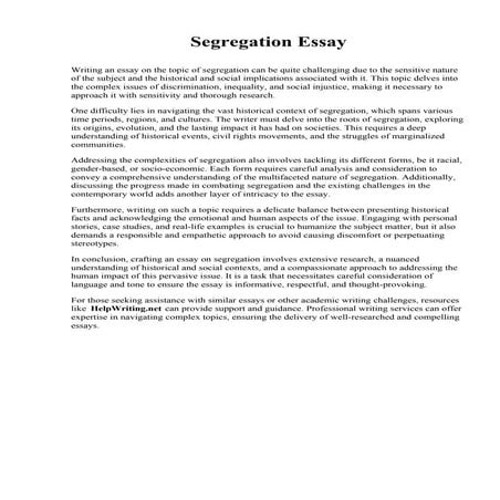 Segregation Essay.pdf