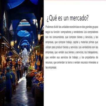 SEGUNDA PRESENTACION de que es un mercado | PDF