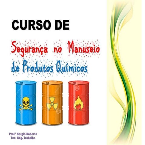 Segurança no manuseio de produtos quimicos | PPT