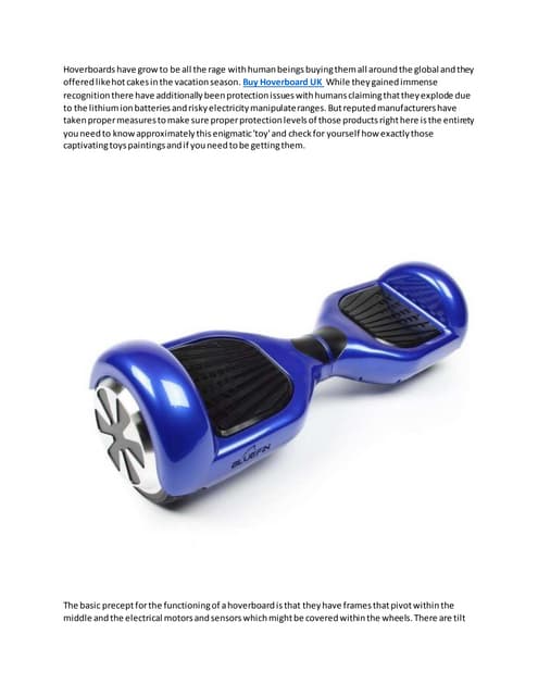 Hoverboard Cheap | PPT